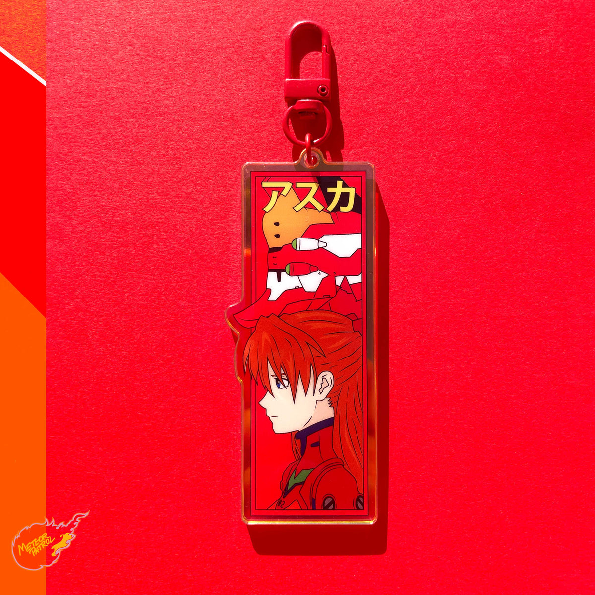 Evangelion Asuka Acrylic Keychain! – Meteor Patrol